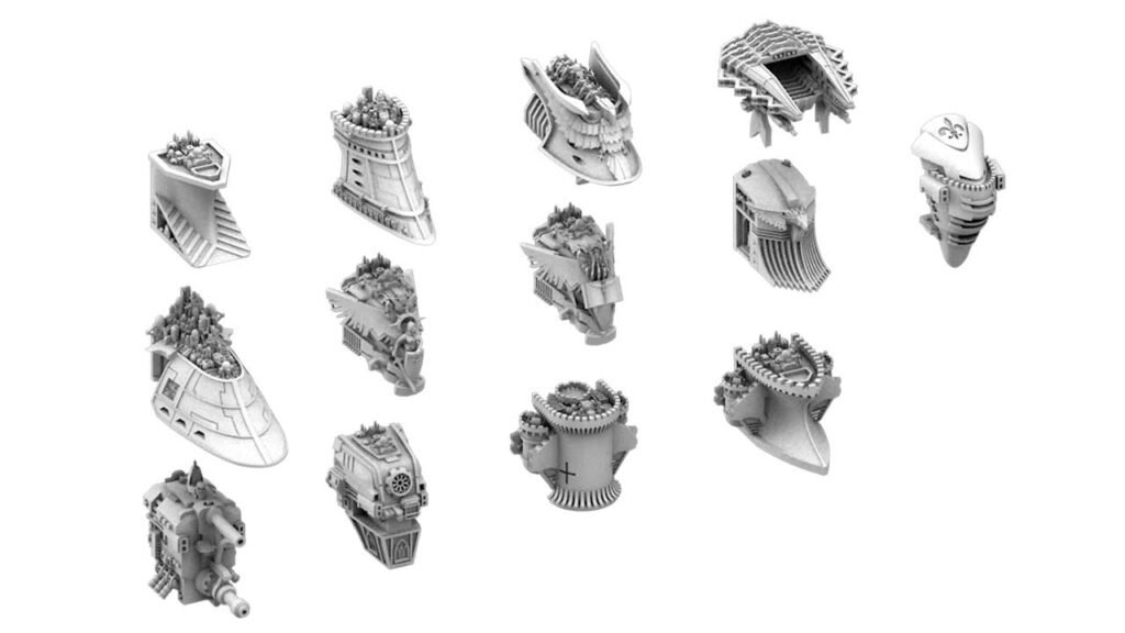 M4 | Engineering Corps Cruiser V2 - Battlefleet Galaxy | BFG Ships
